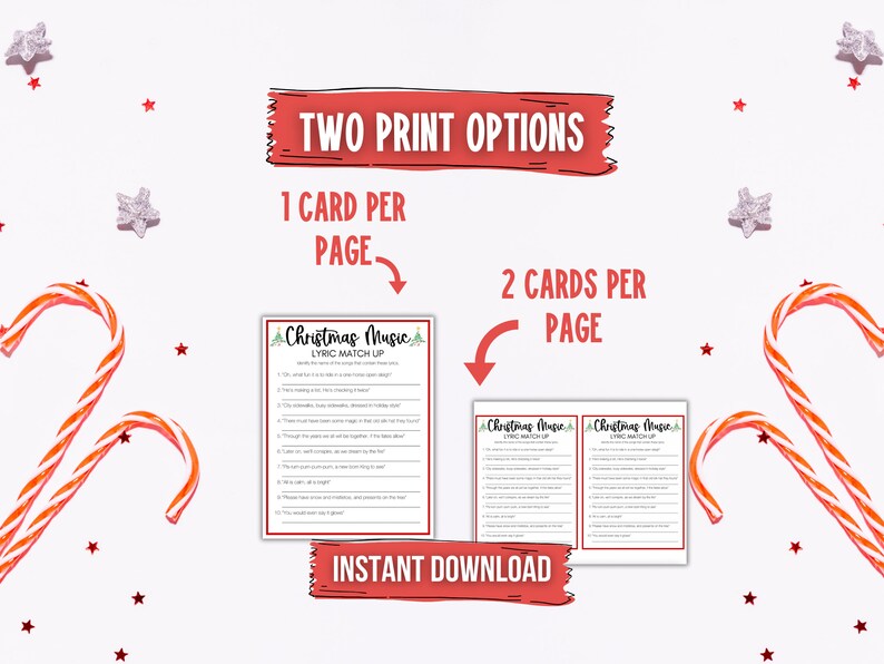 Christmas Music Printable Games Printable Christmas Games Bundle ...