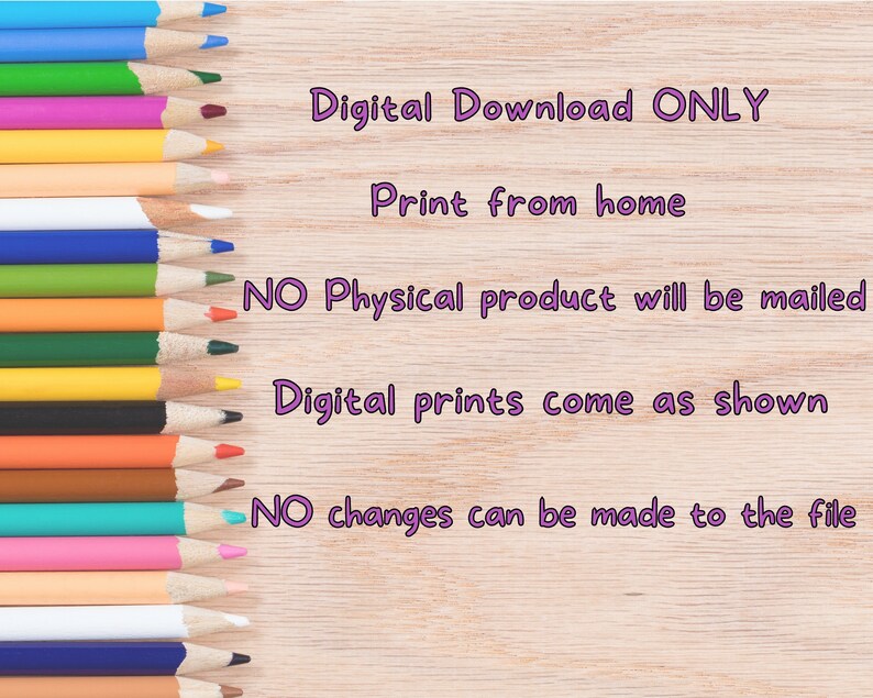 Printable Coloring Pages, Set of 5, Learning Colors, for Kids, Toddlers ...