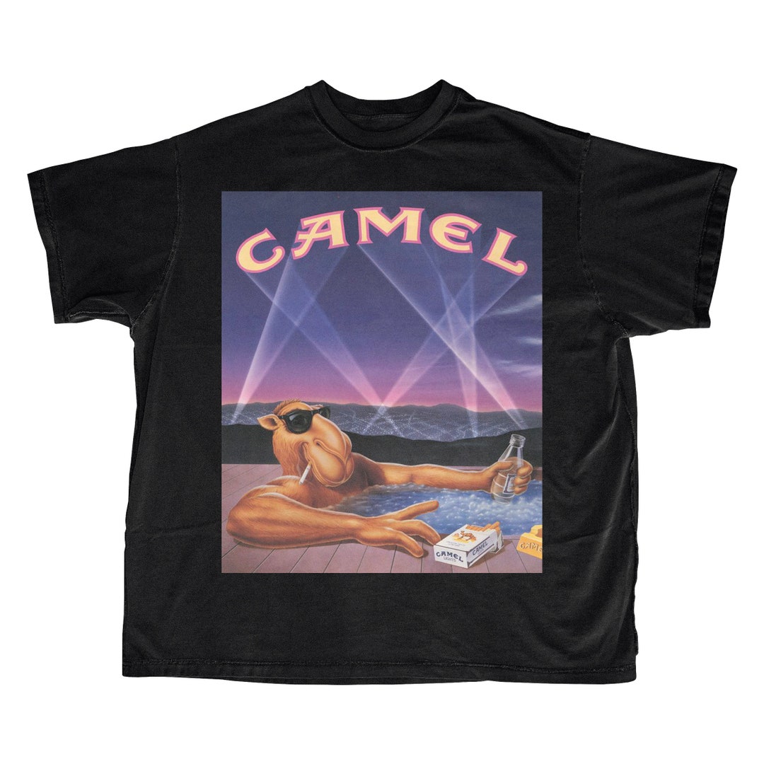 Joe Camel Aka old Joe Camel Cigarette's Mascot, Vintage Add Shirt. - Etsy