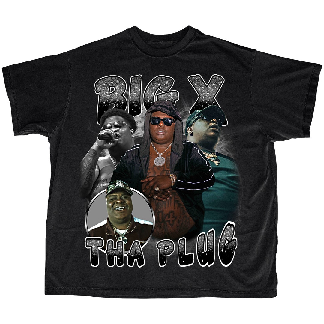 Big X Tha Plug, Rap, Hip-hop, Dirty South, Homage, Tee - Etsy