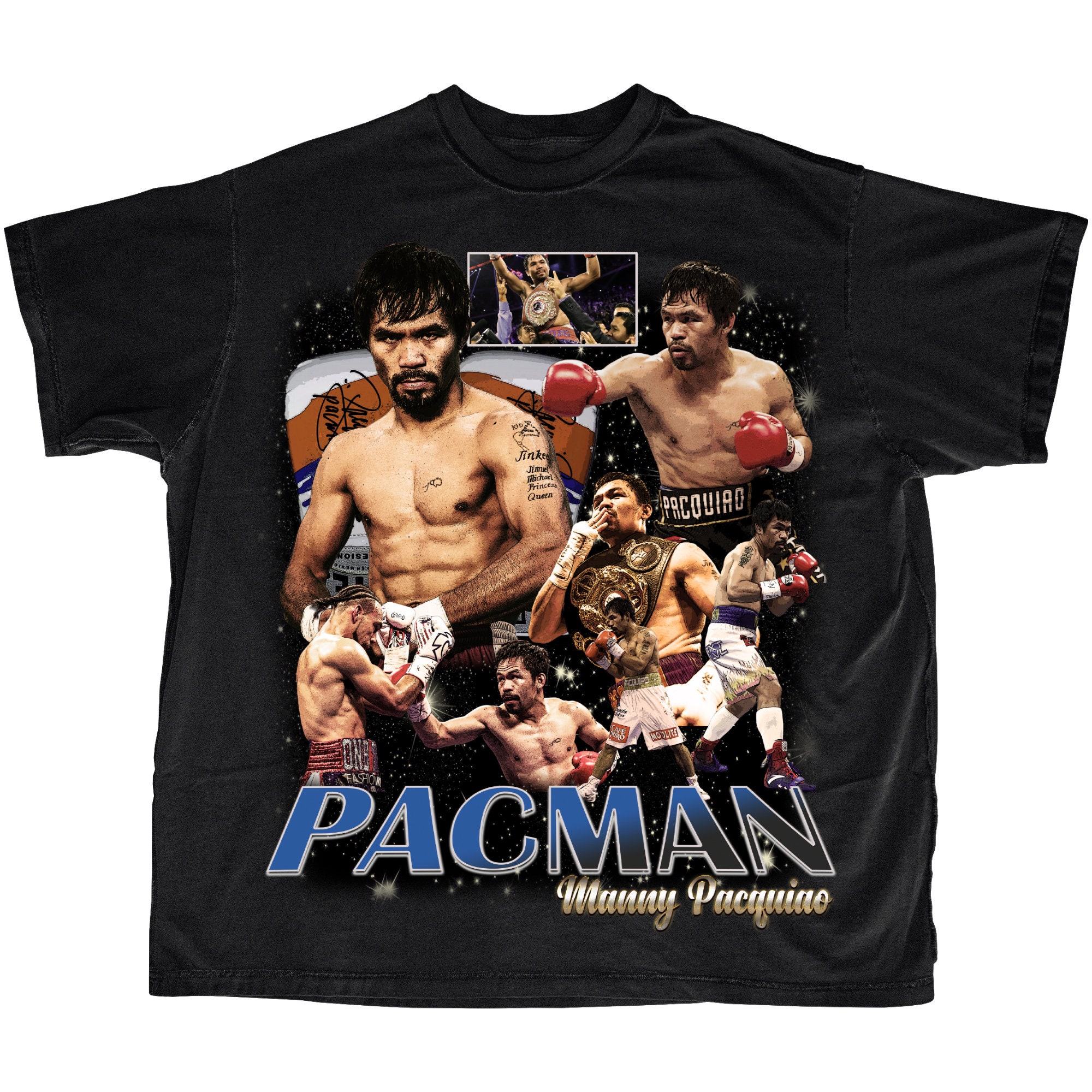 Manny Pacquiao, Pacman, Boxing, Homage, Shirt - Etsy