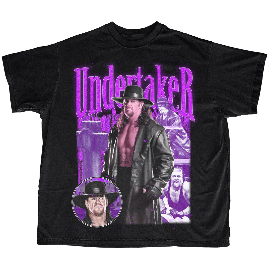 The Undertaker, Pro Wrestling, Homage, Shirt - Etsy