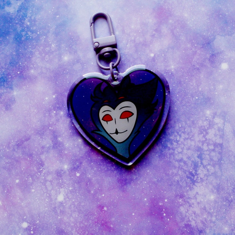 Helluva Boss Stolas Acrylic Keychain, Stolas Keychain, Helluva Boss ...