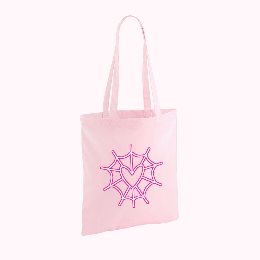 Angel Dust Spider Web Tote Bag, Angel Dust Tote Bag, Hazbin Hotel Tote ...