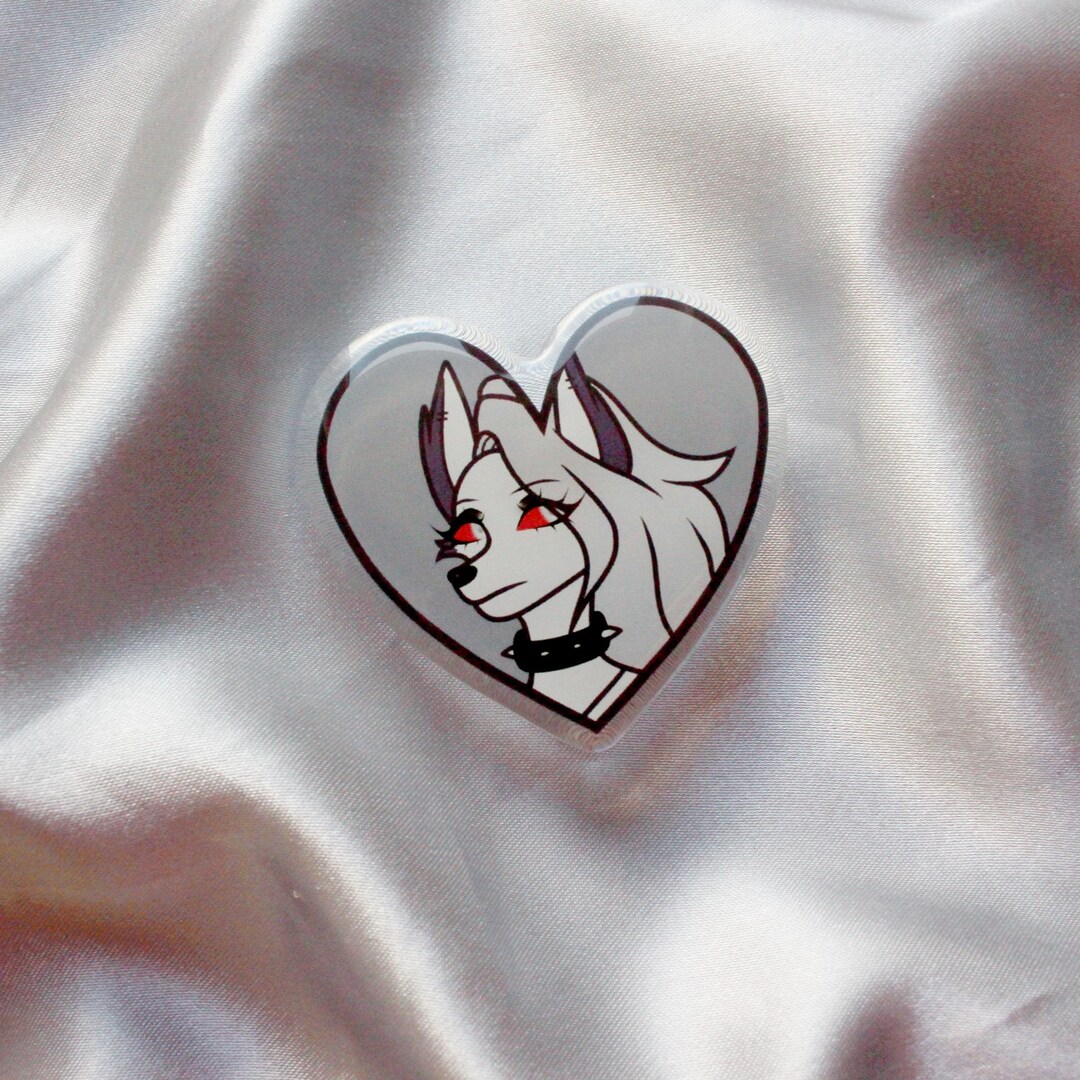 Helluva Boss Loona Acrylic Pin, Loona Pin, Helluva Boss Pin, Acrylic ...