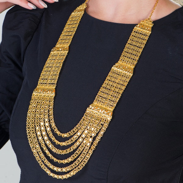 Middle Eastern Gold Necklace - Etsy