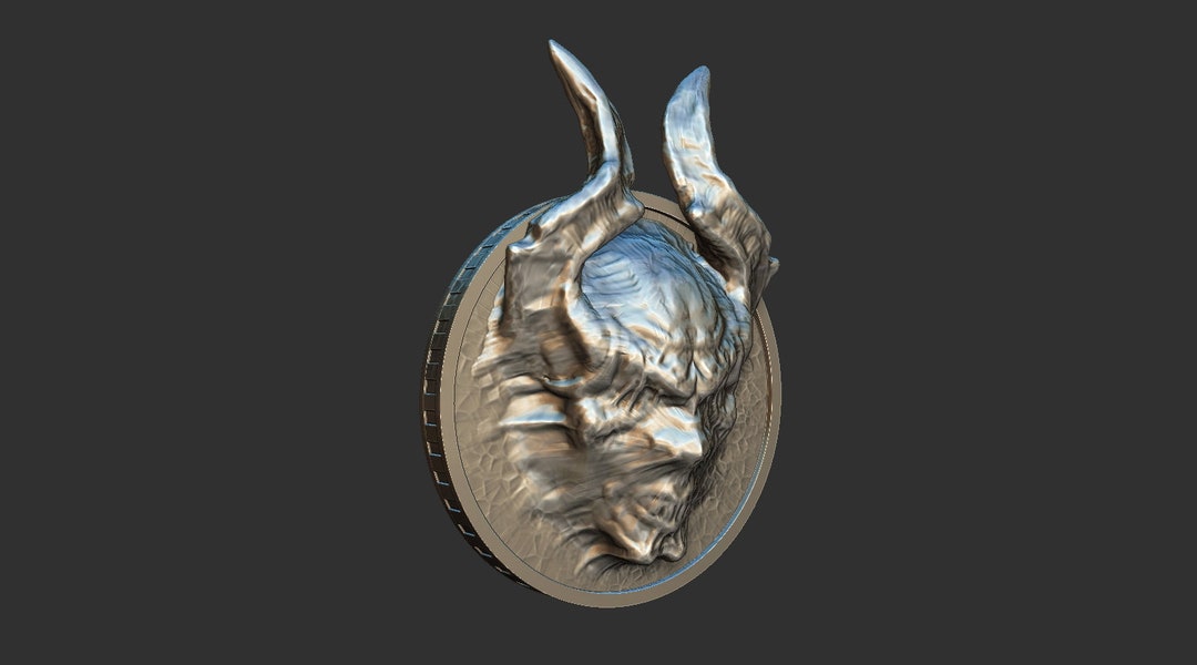 Soul Coin - Devil Coin - Digital Product .STL .OBJ - 3D Print File - Etsy
