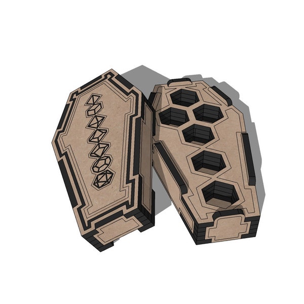 Laser Cut Coffin Svg - Etsy Laser Cut Coffin Svg - Etsy