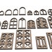 TTRPG Scenery Windows Set - 28mm Scale - 3 Different Size .svg .ai .dxf ...