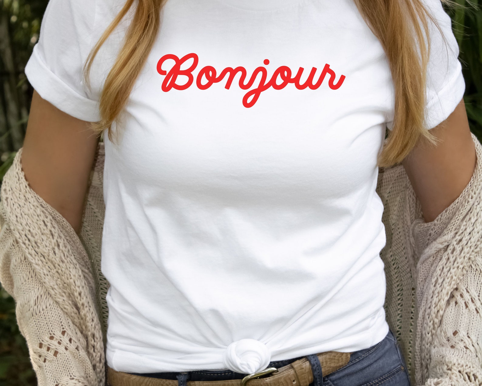 Bonjour Tshirt, French Quote Shirt, Paris Shirt, French Quote, French ...