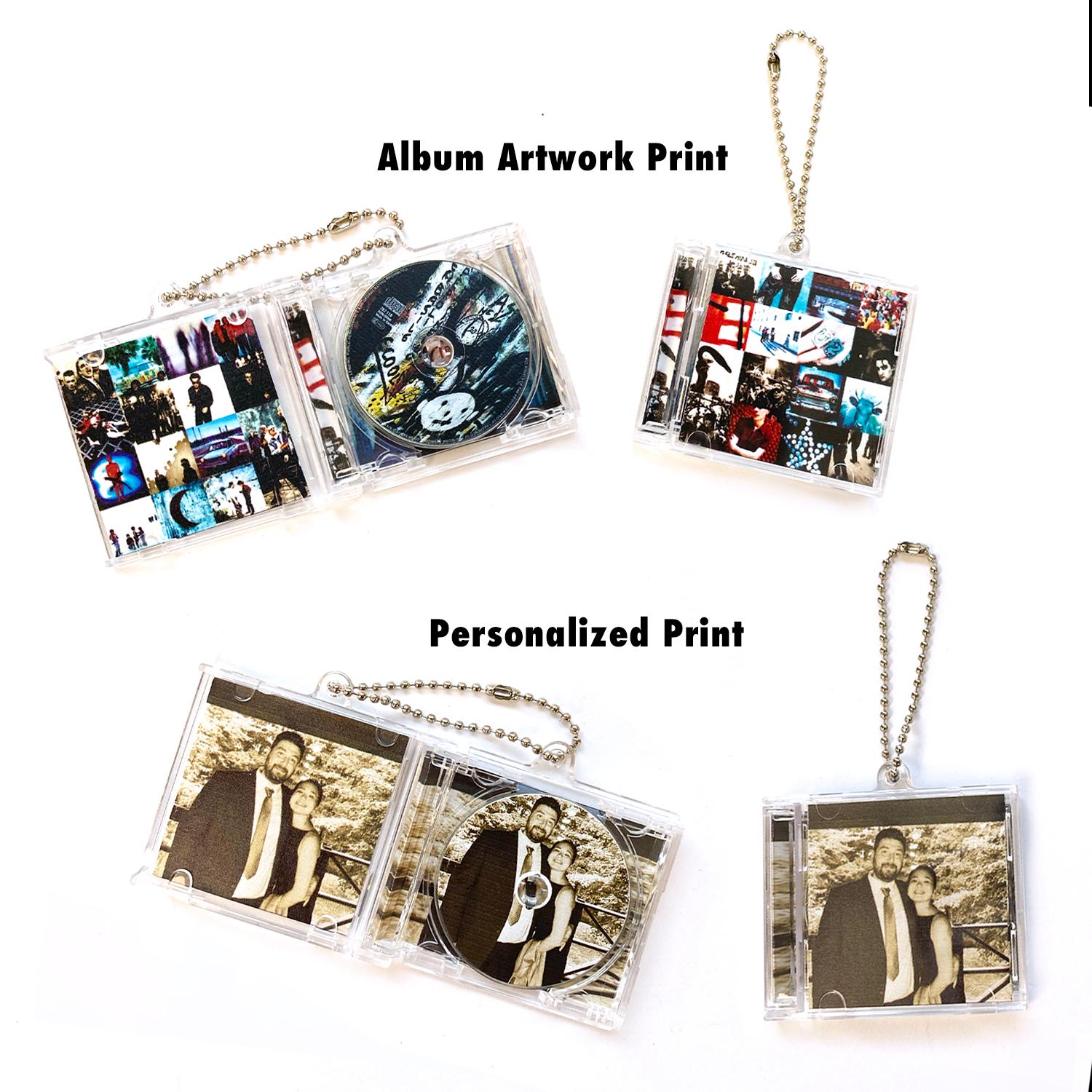 Custom NFC Mini Album Keychain: Personalized Music Gift - Etsy