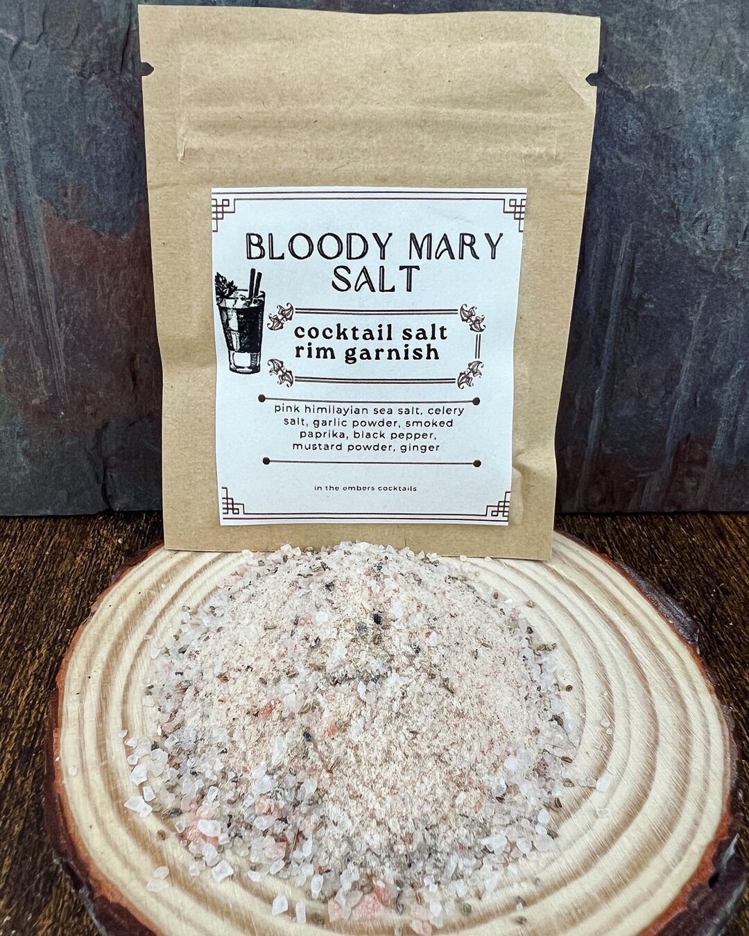 Bloody Mary Salt Rim Garnish, Cocktail Rimming Salt, Rim Sprinkles ...