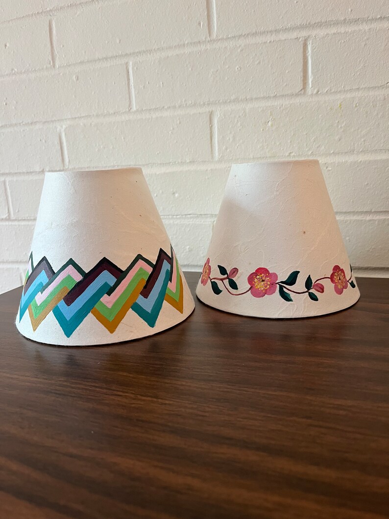 Custom Painted Lamp Shade - Etsy