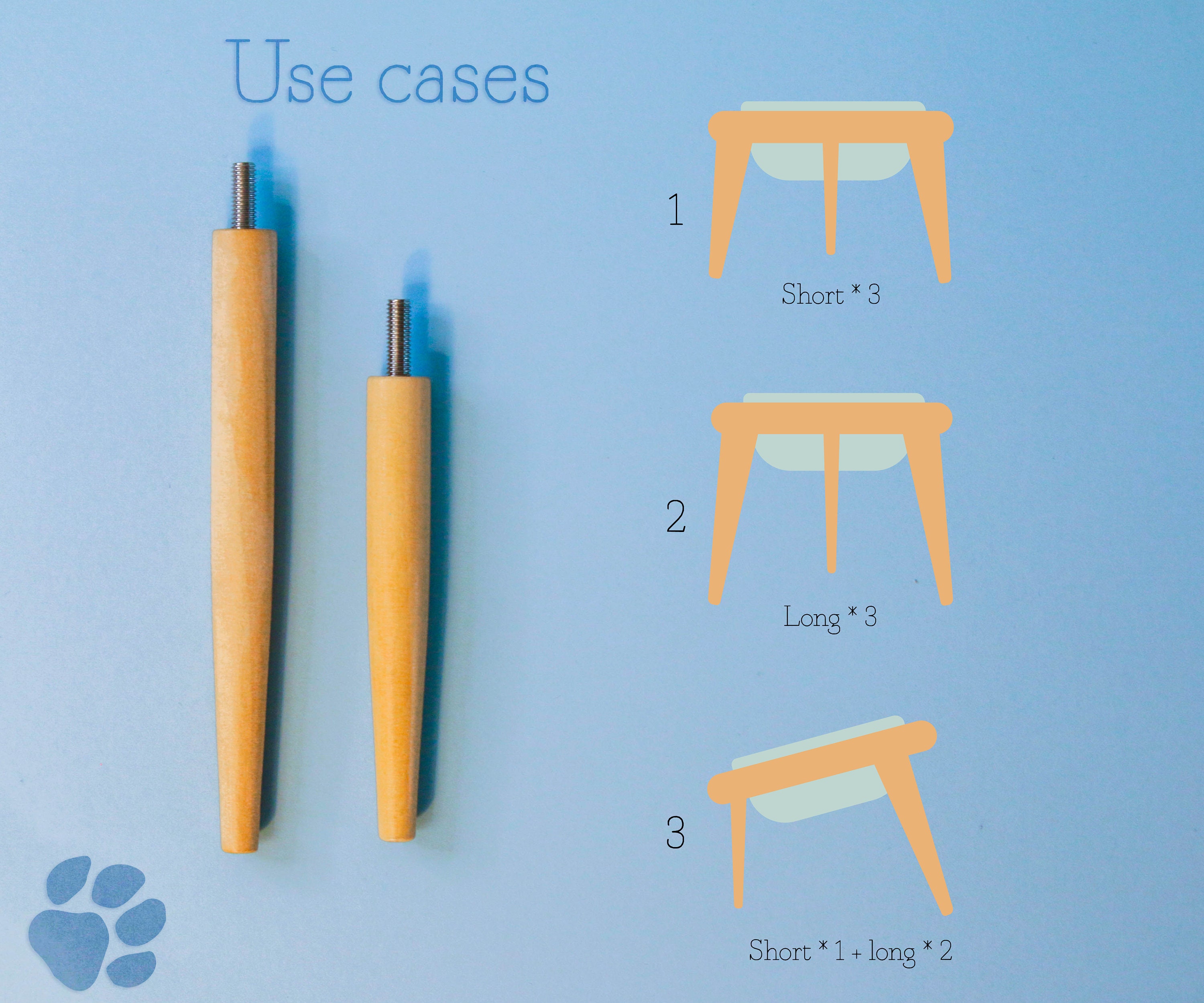 Raised Cat Stand Pet Bowl Stand Pet Food Stand Cat Water - Etsy