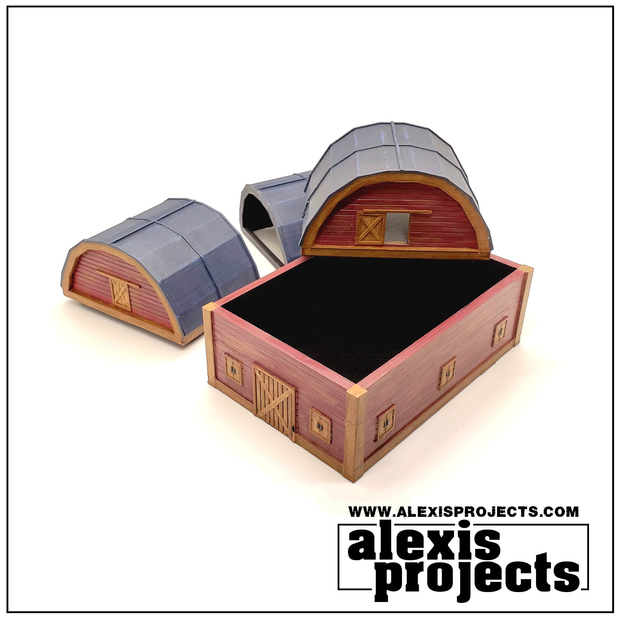 Barn Terrain 3D Printable STL Files - Etsy