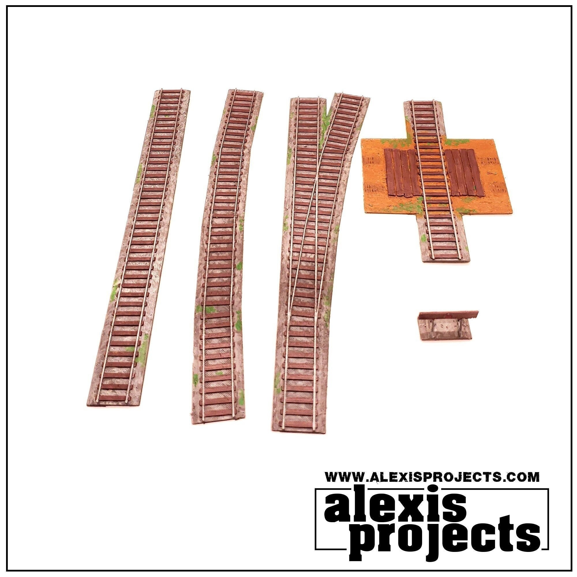 Modular Train Tracks, Bridge, and End of Line | Printable Stls - Etsy