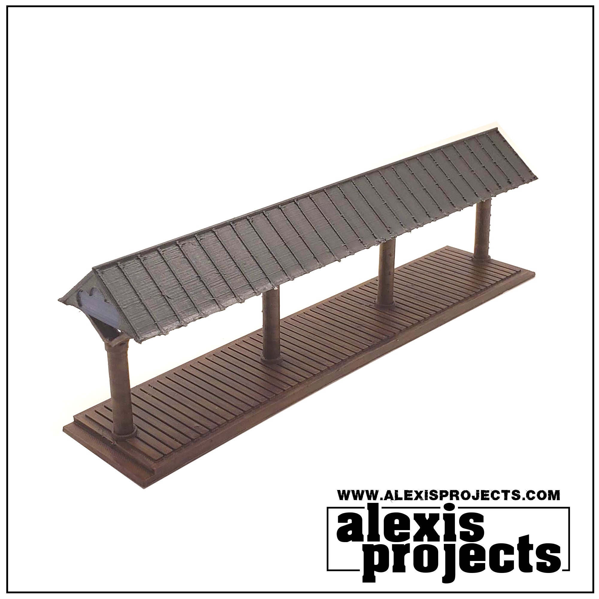 Train Station and Platform Printable Stls - Etsy