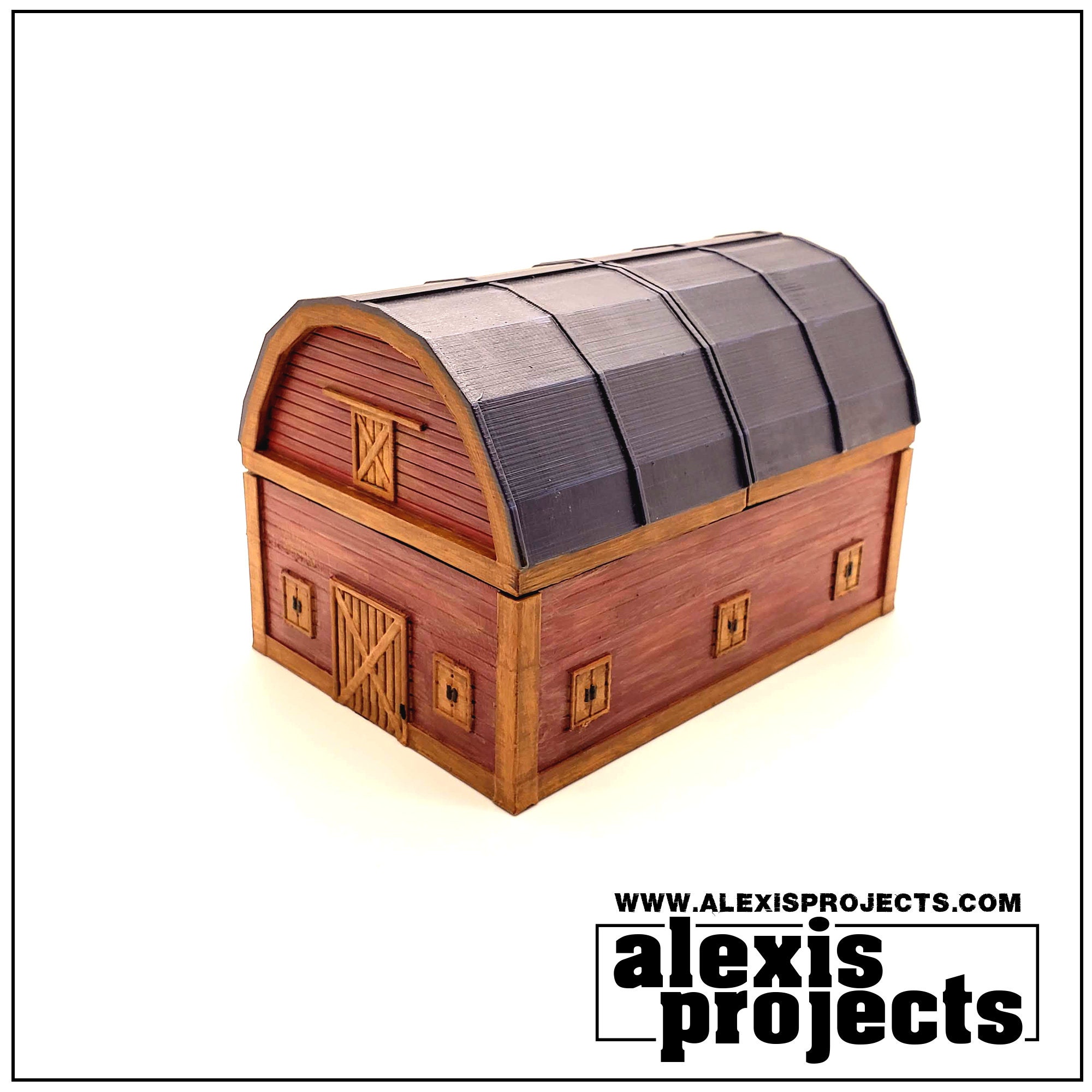 Barn Terrain 3D Printable STL Files - Etsy