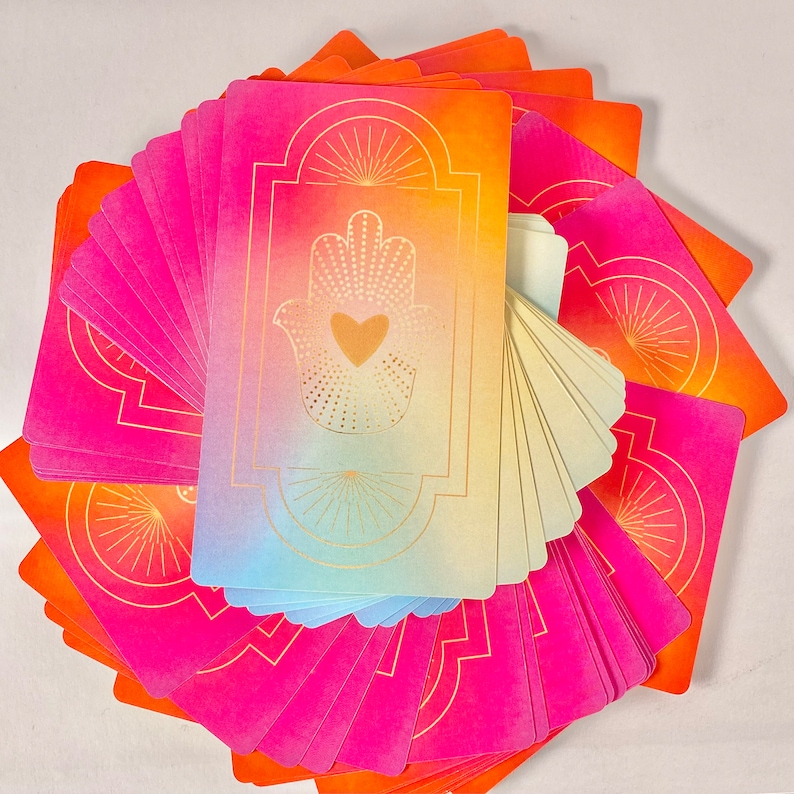 Indie Reiki Oracle Card Deck & Guidebook (tarot-sized) - Etsy