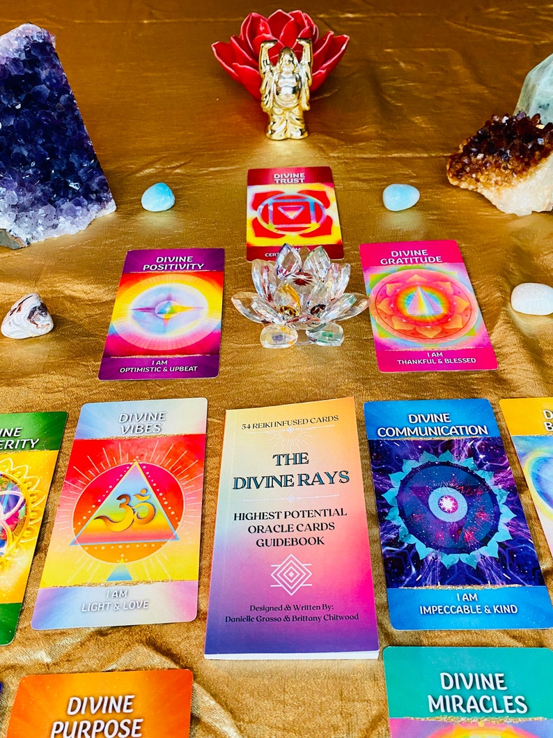 Indie Reiki Oracle Card Deck & Guidebook (tarot-sized) - Etsy