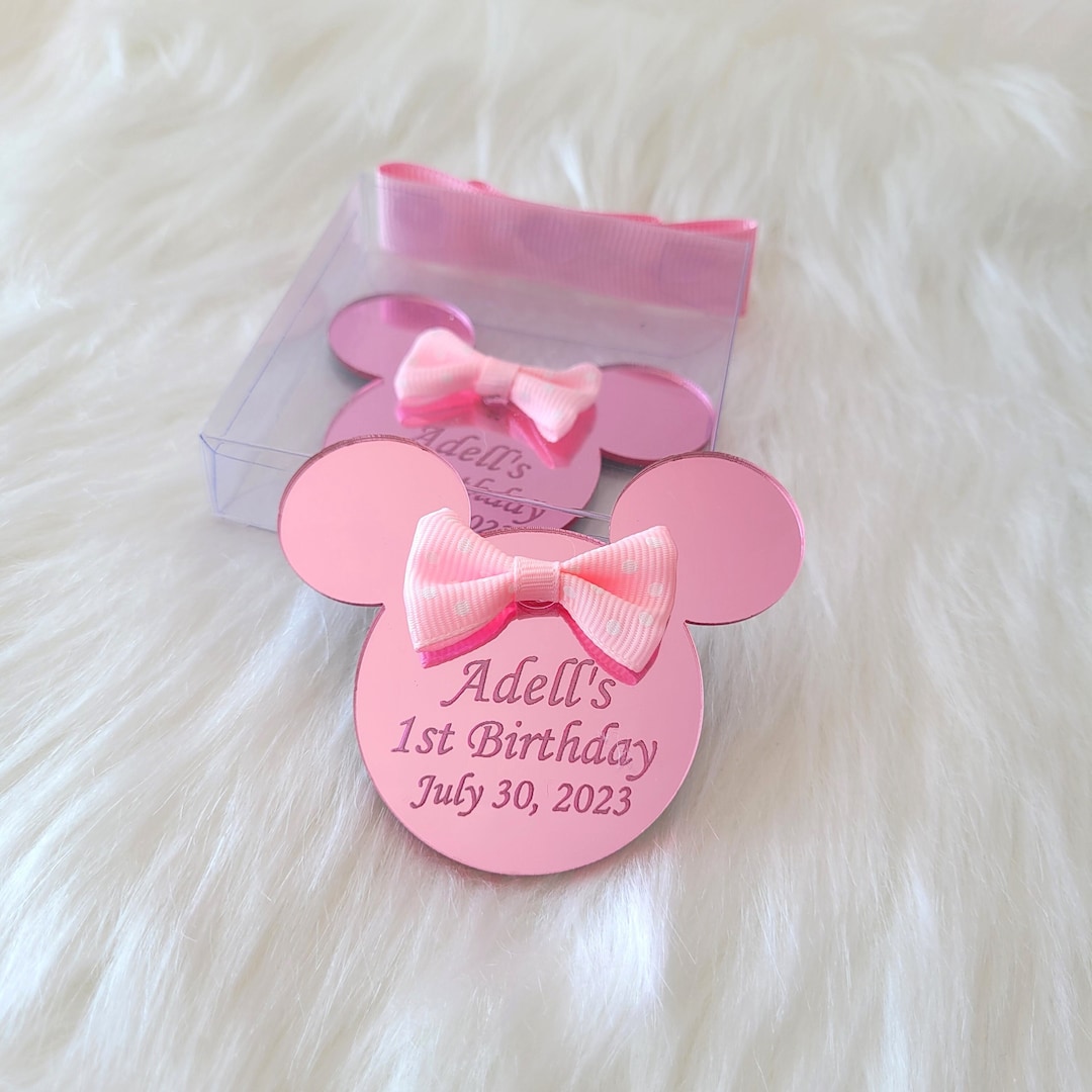 Minnie Mouse Party Favors Pink Birthday Party Gifts Minnie Mouse Theme ...