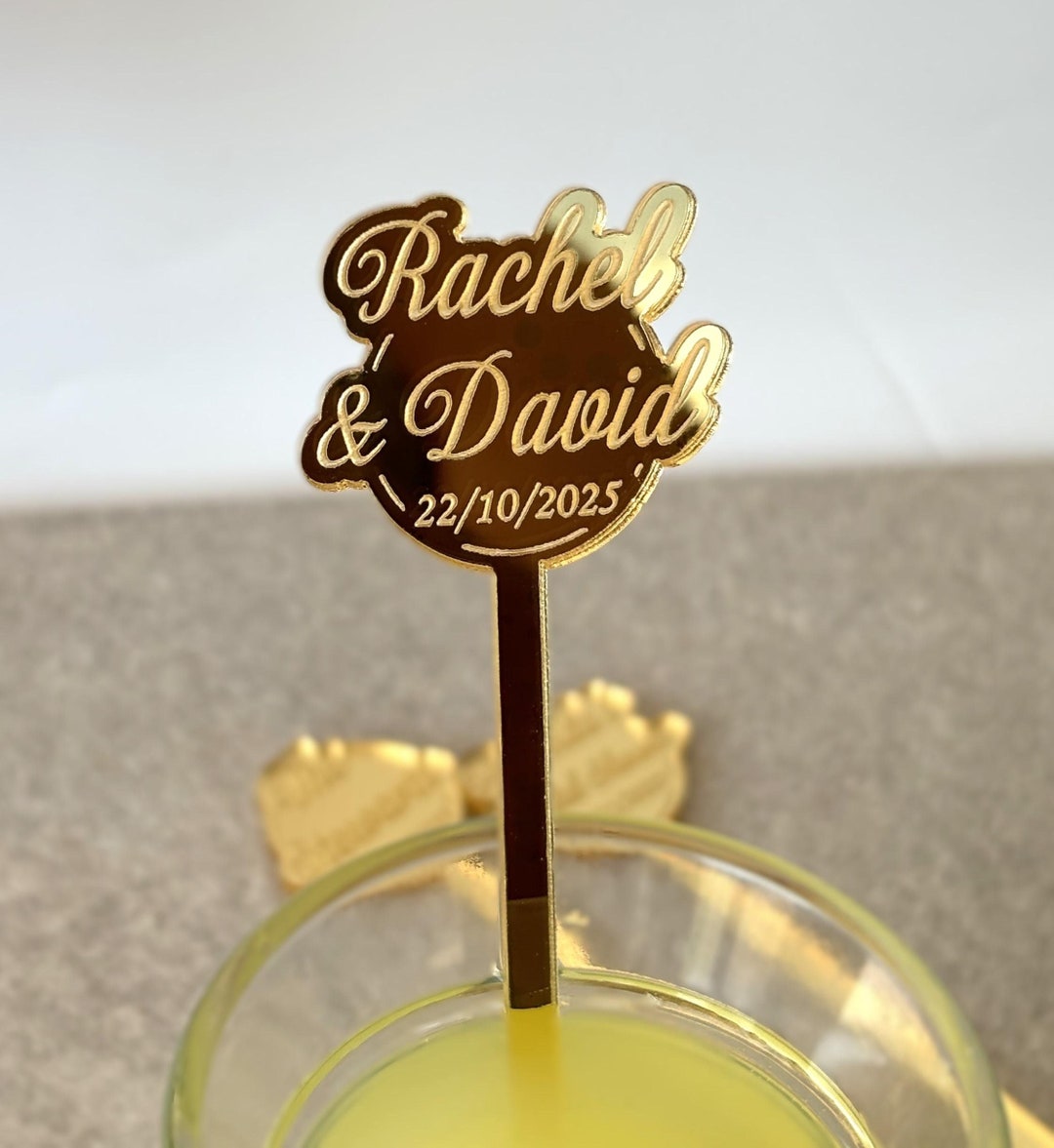 Drink Stirrers, Personalized Cocktail Stirrers, Wedding Drink Decors ...