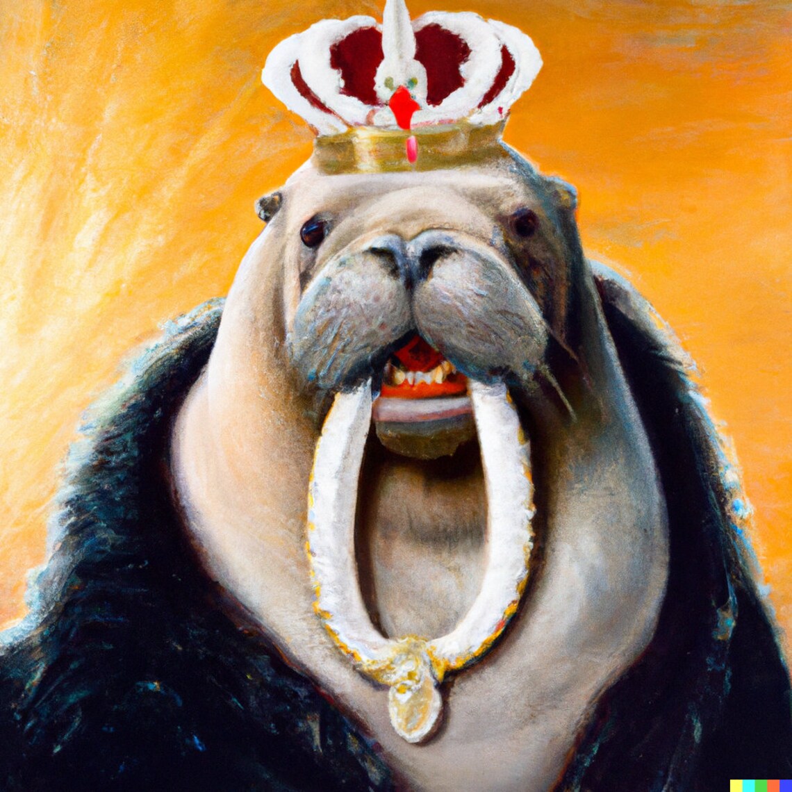 King Walrus - Etsy