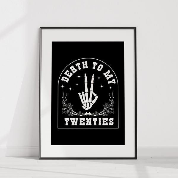 Death to My Twenties Svg - Etsy Death to My Twenties Svg - Etsy