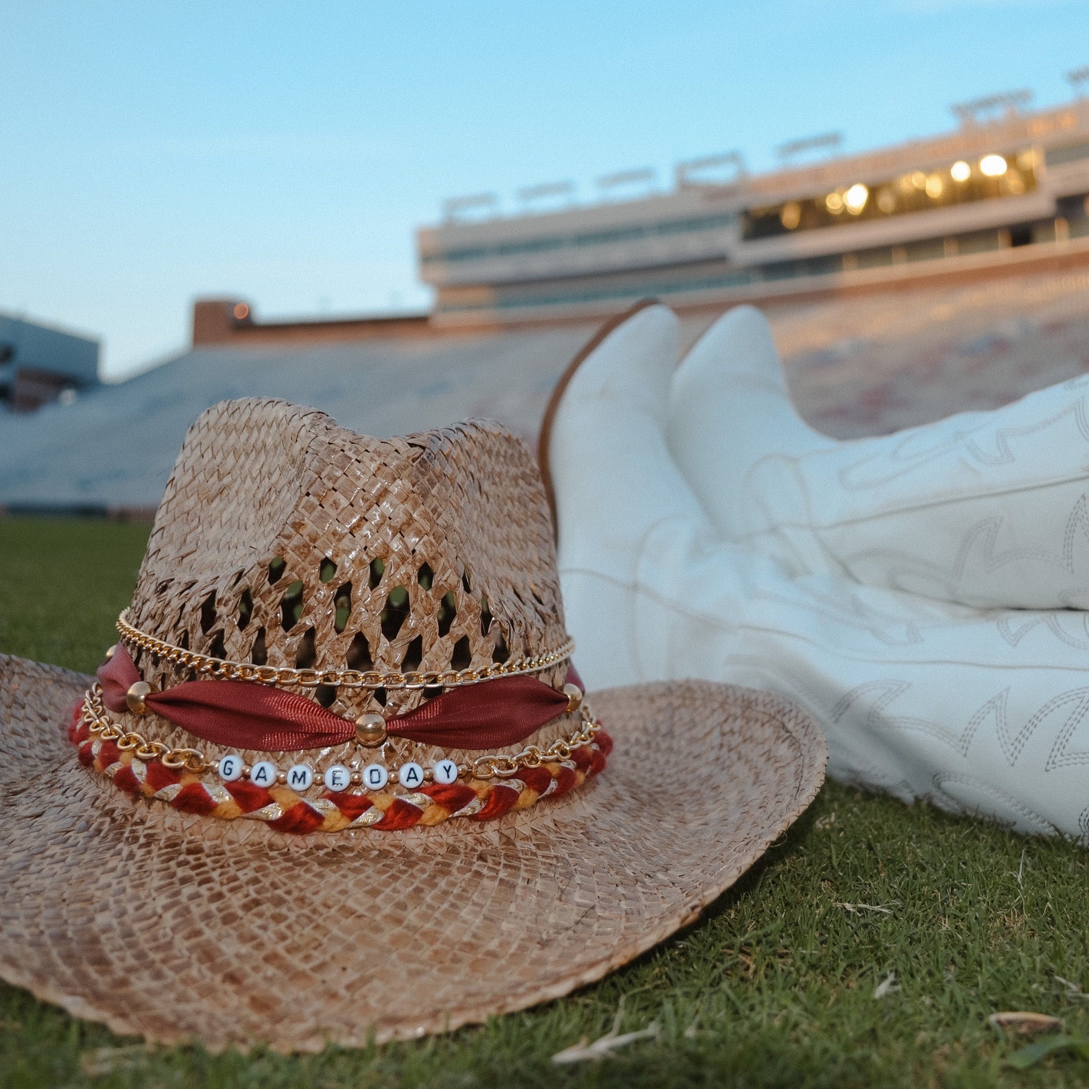 FSU Theme Cowgirl Hat, Bed Party, Florida State, Gameday, Tailgate ...