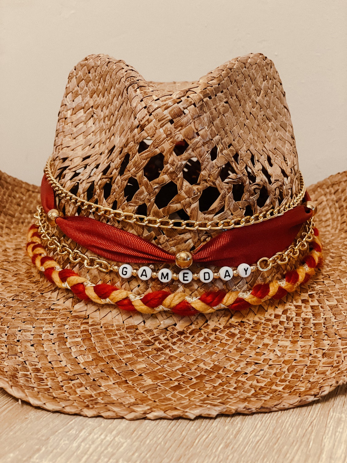 FSU Theme Cowgirl Hat, Bed Party, Florida State, Gameday, Tailgate ...