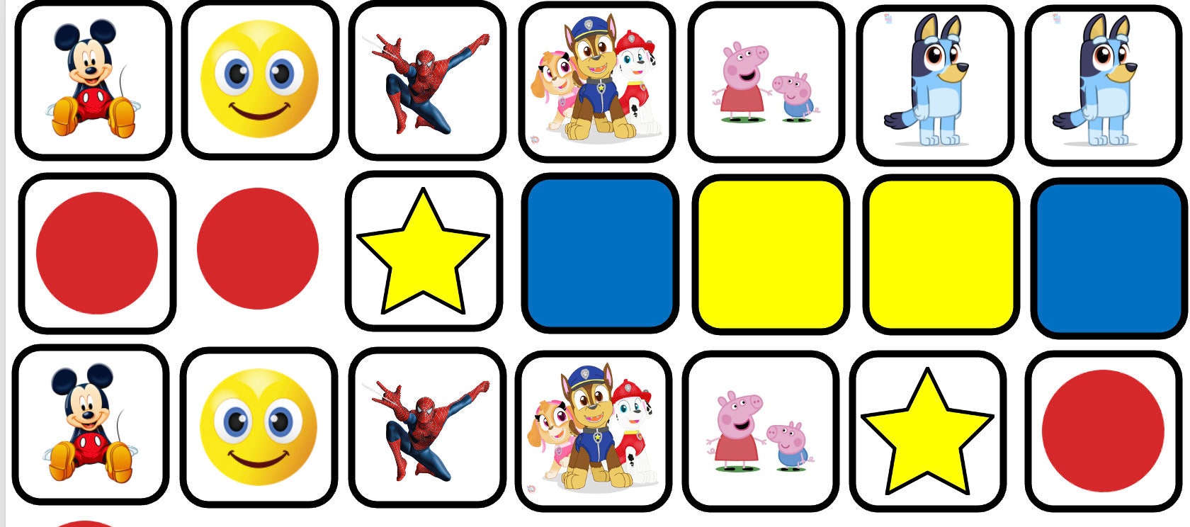 Token Board Templates - Etsy