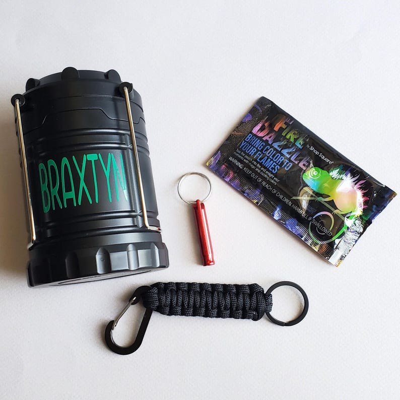 Kids Personalized Flashlight Gift Idea for Custom Camping Lantern for ...