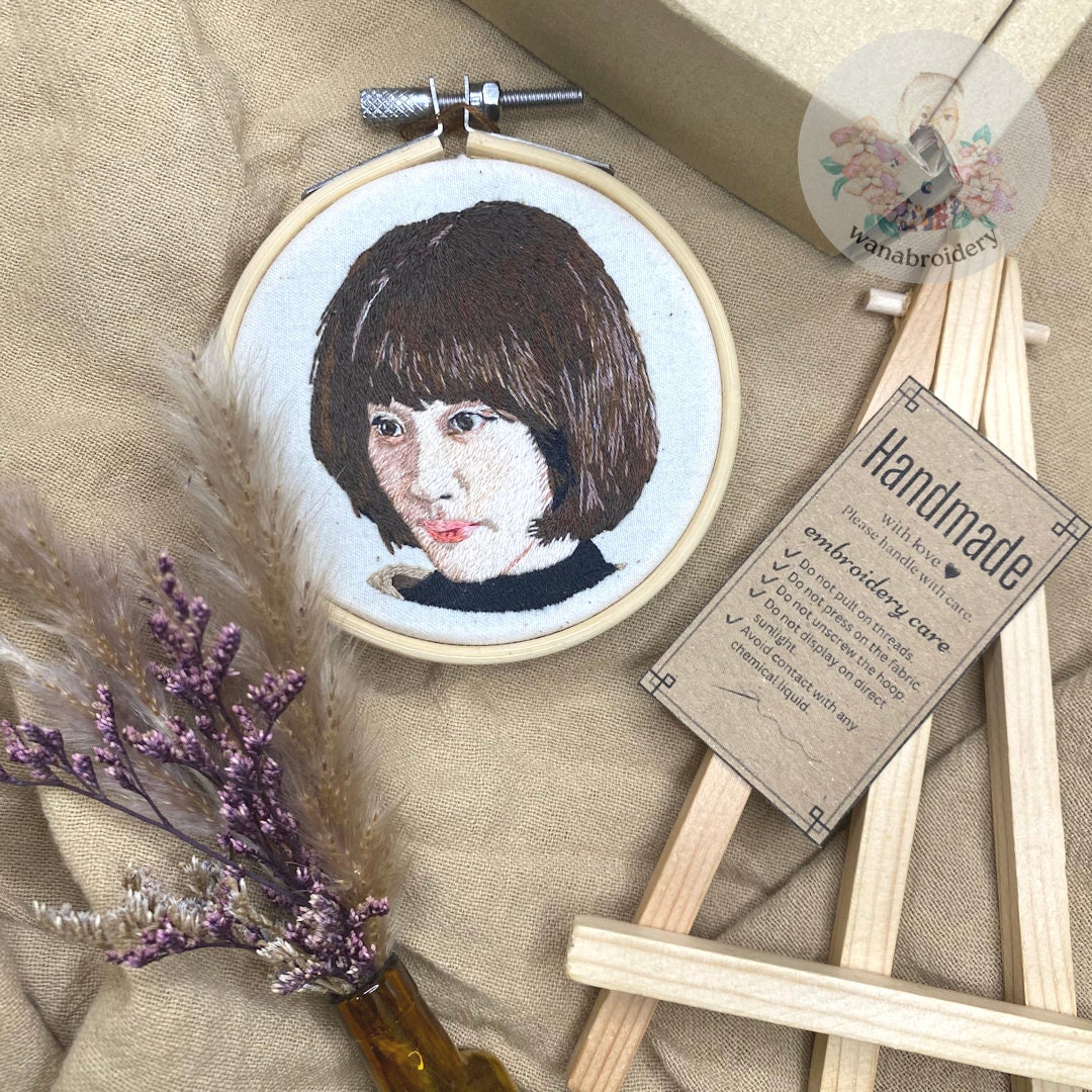 Instant Printable Hand Embroidery Care Card, Handmade Small Business ...