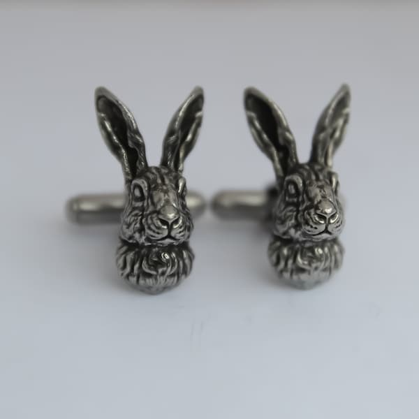 Rabbit Cufflinks - Etsy