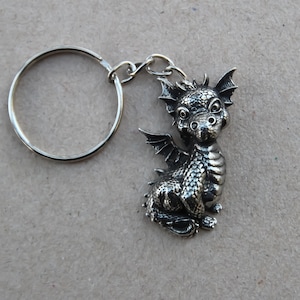 Keychain Highly Detailed Dragonet Keyring Dragon Jewelry I Love Dragons ...