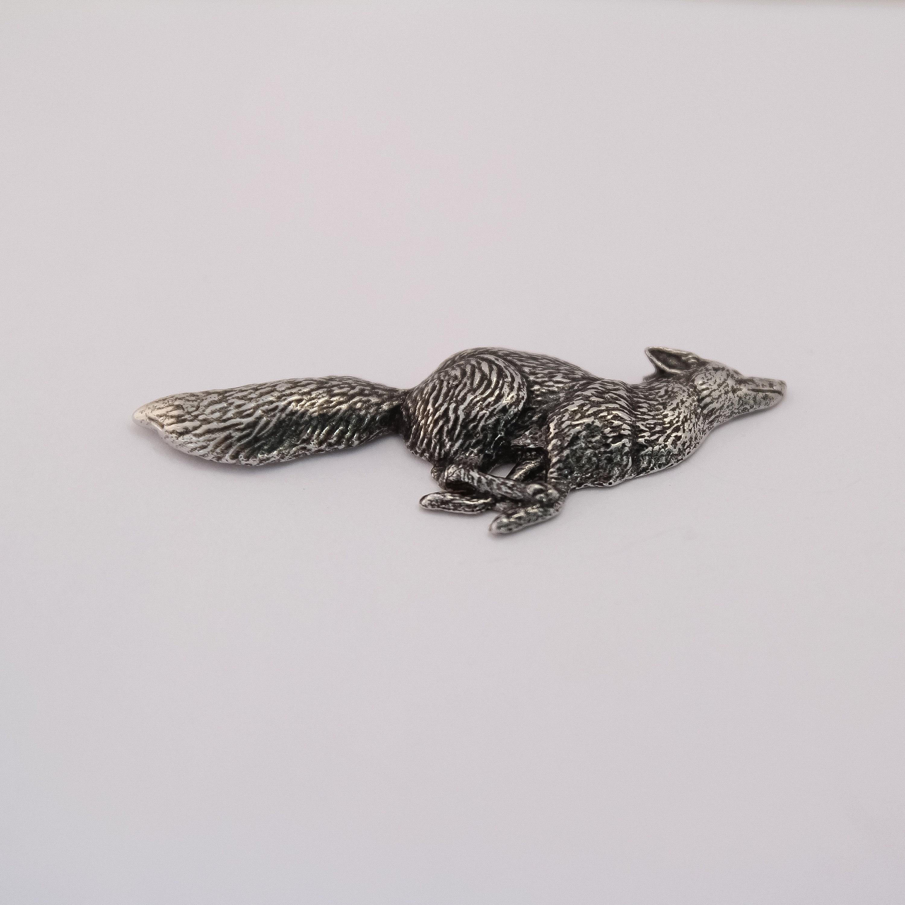 Perfect Pin Fox Running Highly Detailed Badge Fox Handmade Brooch Fox Jewelry Wilije - Etsy