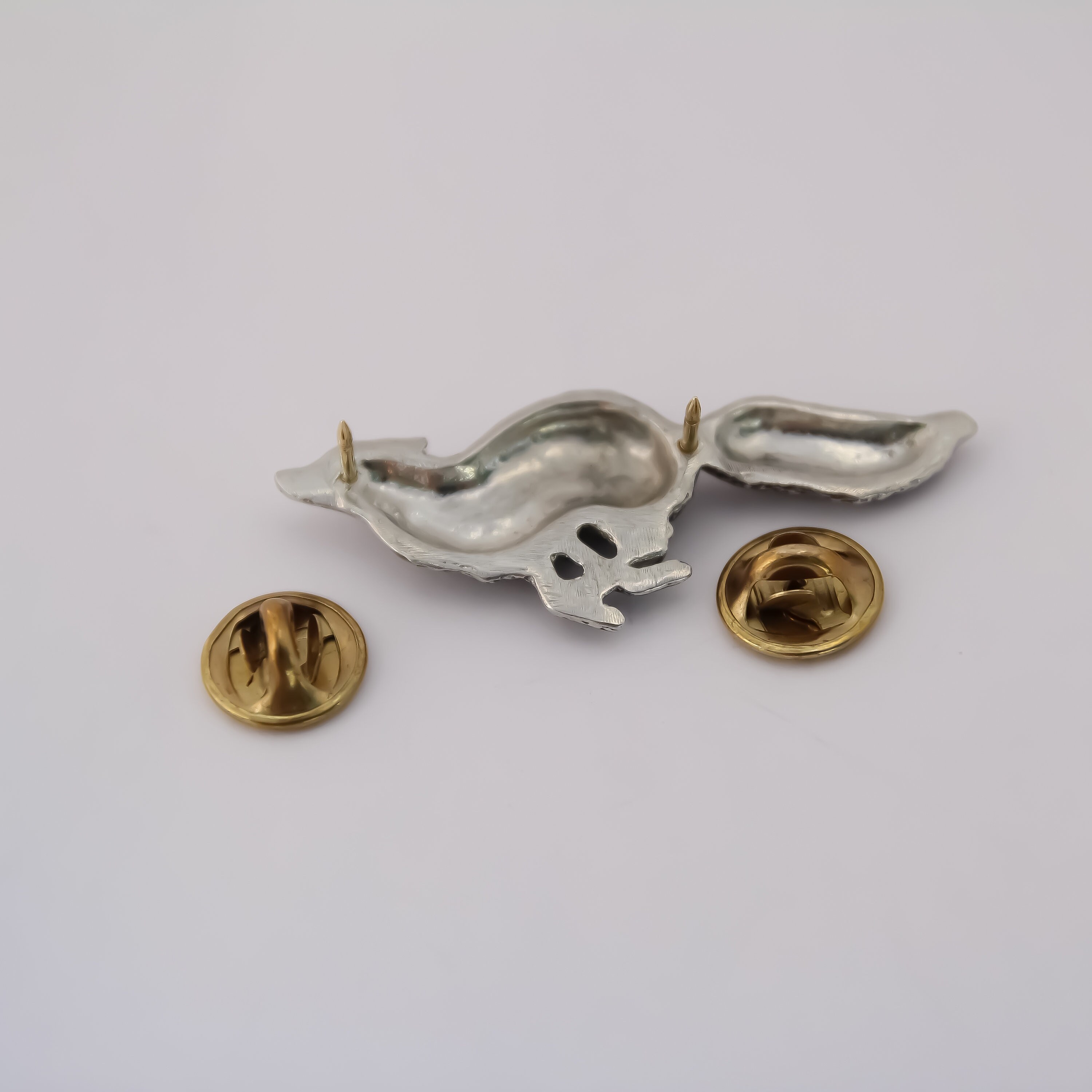 Perfect Pin Fox Running Highly Detailed Badge Fox Handmade Brooch Fox ...