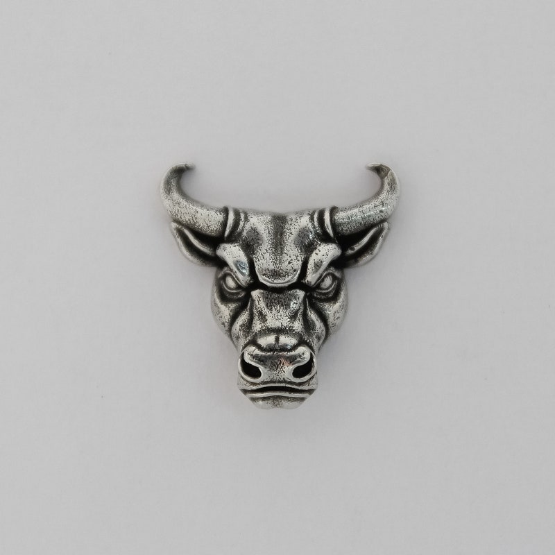 Bull Brooch - Etsy