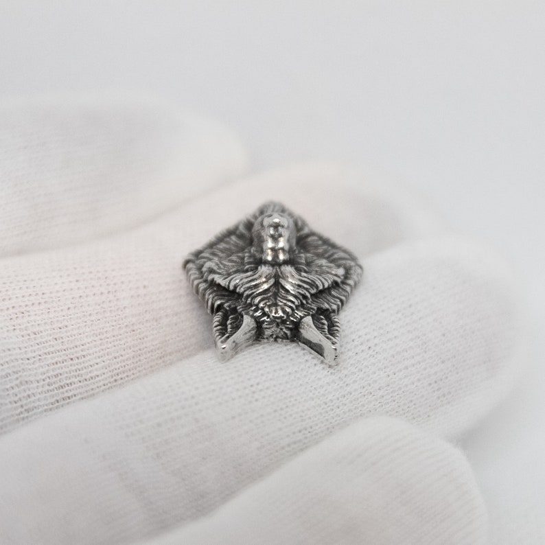 Pewter Pin Wolf Leader Metal Badge Wolf Head Handmade Brooch - Etsy