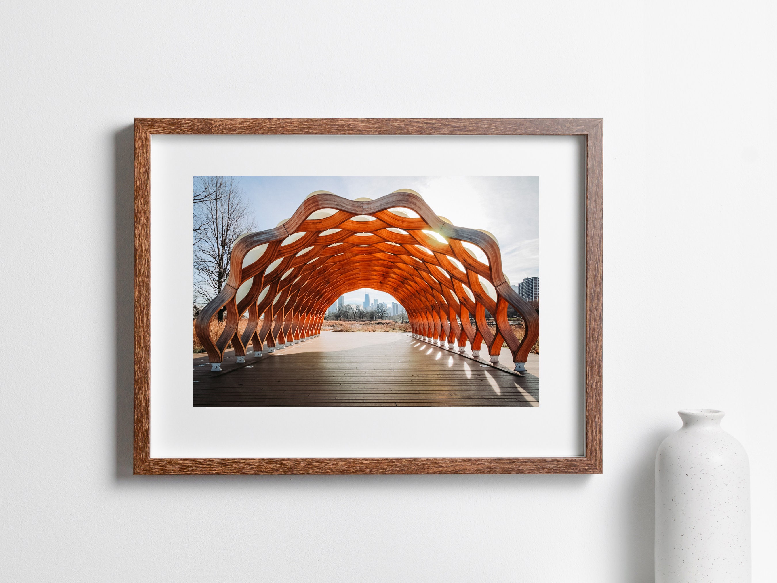 Chicago Honeycomb Structure Print: Architectural Wall Art (digital ...