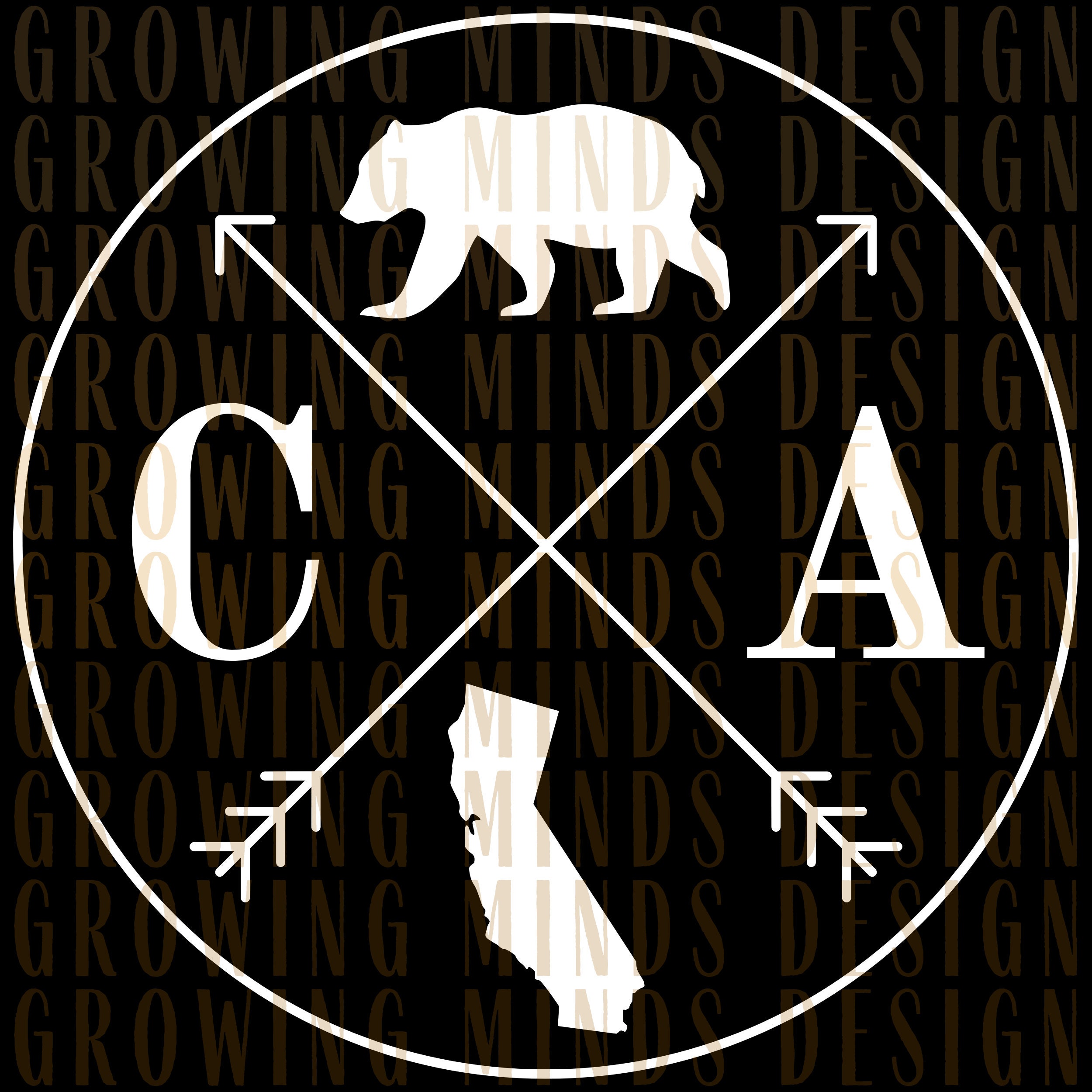 California State PNG Design - Digital Download for Sublimation Projects ...