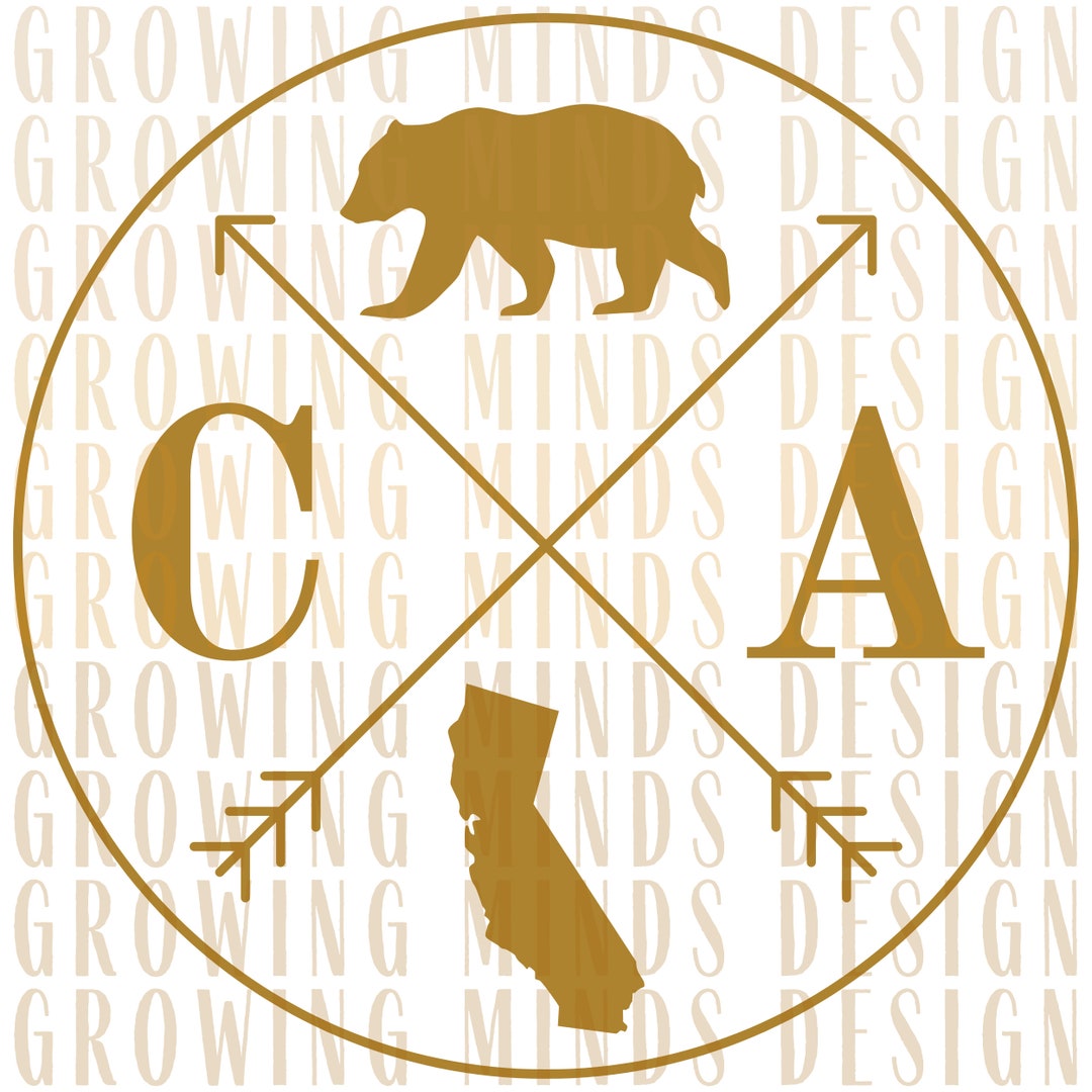 California State PNG Design - Digital Download for Sublimation Projects ...
