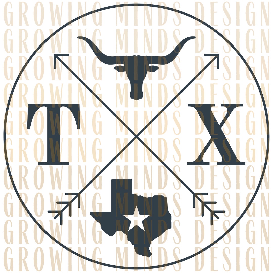 Texas State PNG, SVG, Pdf, Jpg Arrow Design, Digital Download ...
