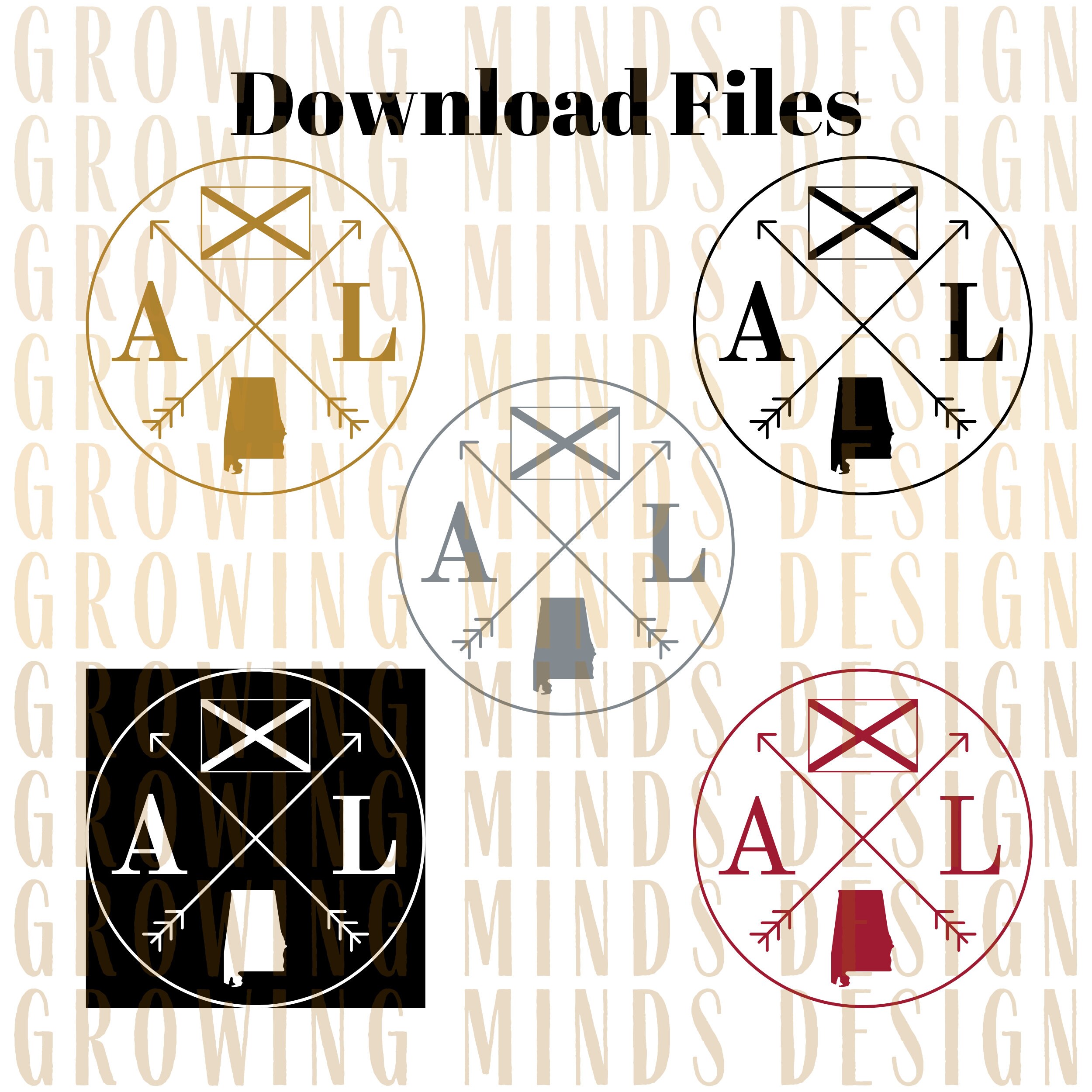 Alabama State PNG Design - Digital Download for Sublimation Projects ...