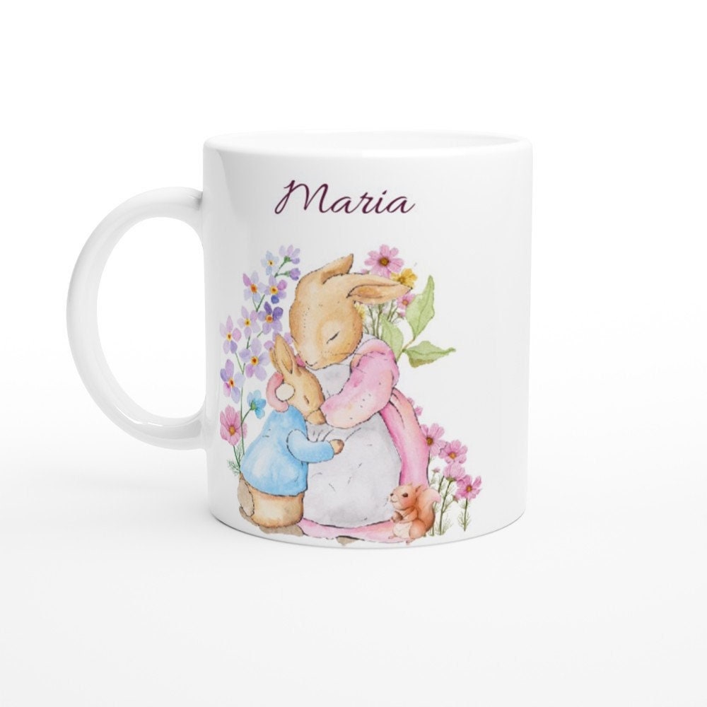 Peter Rabbit Mug Personalized Peter Rabbit Mug, Peter Rabbit Gift ...