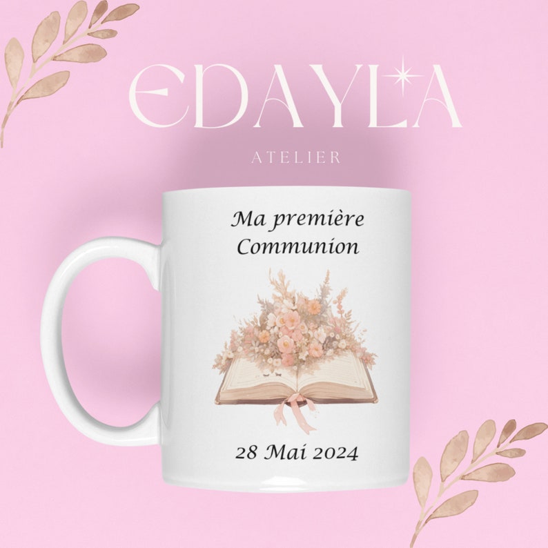First Communion Gift/first Communion Cup/first Communion Mug/girl ...