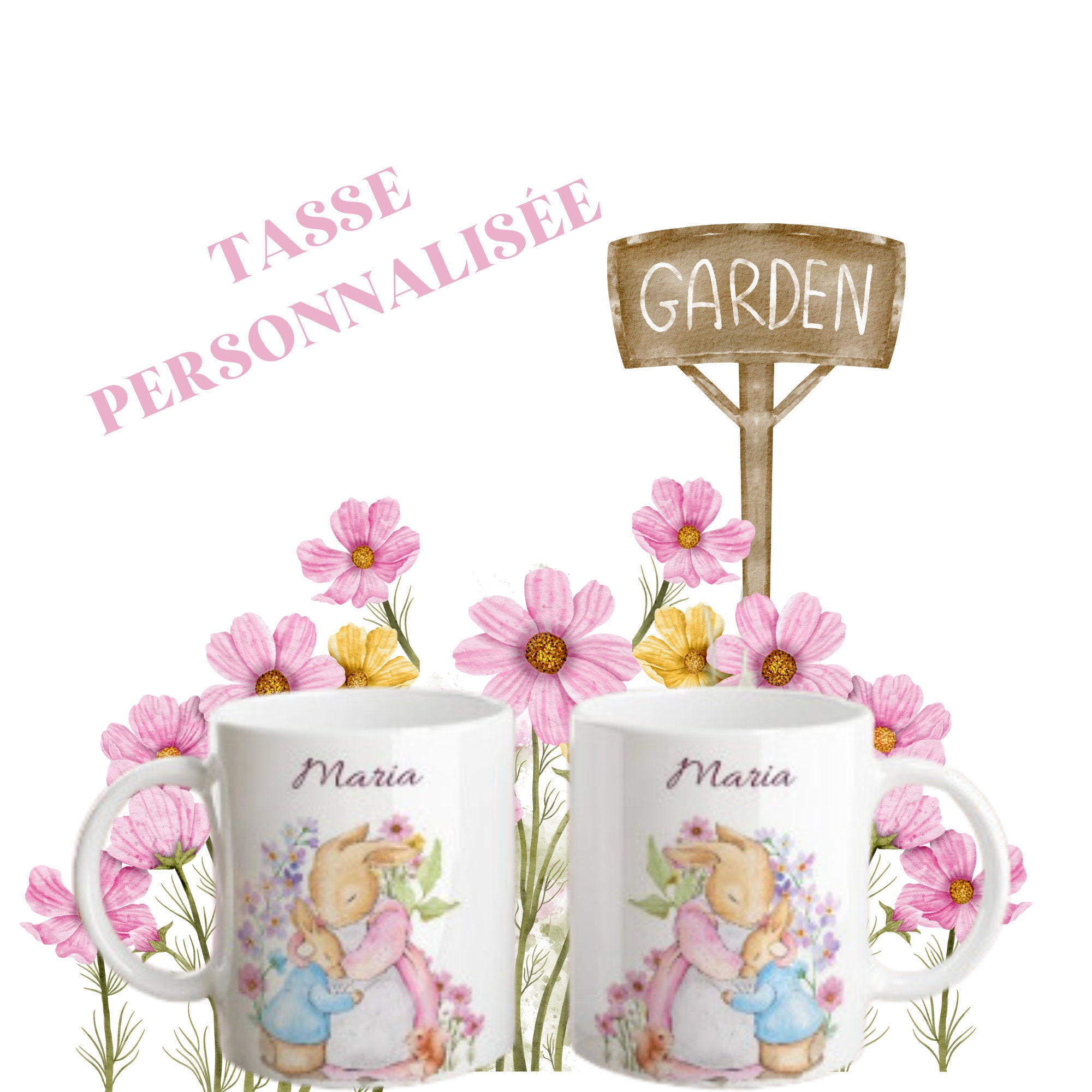 Peter Rabbit Mug Personalized Peter Rabbit Mug, Peter Rabbit Gift ...