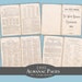 Printable Almanac Pages for Junk Journal - Junk Journal Book Pages ...
