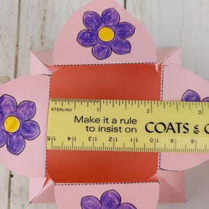 Printable Mother's Day Flower Basket Template PDF Download With ...