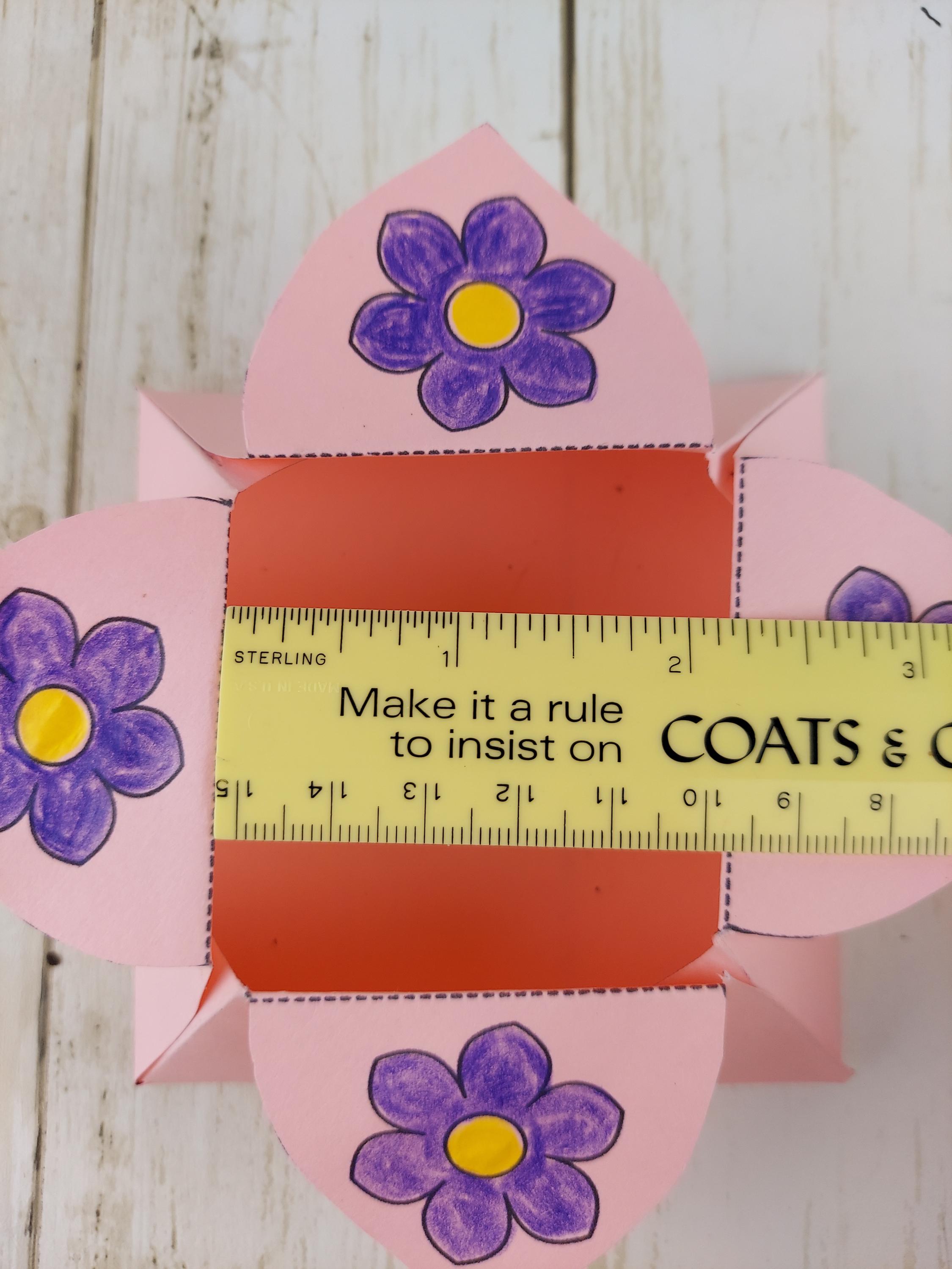 Printable Mother's Day Flower Basket Template PDF Download With ...